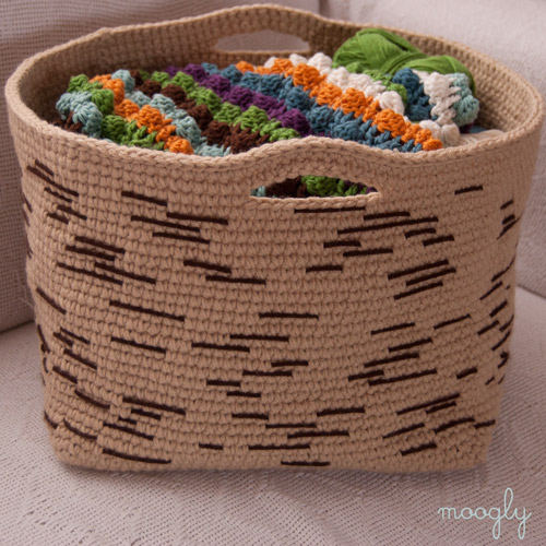 Free Pattern Birch Bark Basket