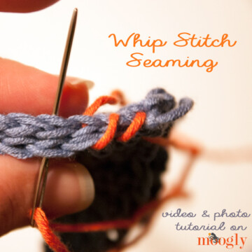 Video Tutorial: Whip Stitch Seaming - moogly