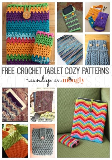 Tablet Time! 10 Free Crochet Tablet Cozies - moogly
