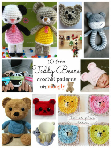 Cute and Cuddly Free Crochet Teddy Bear Patterns - moogly