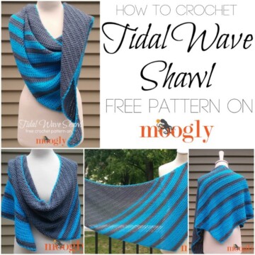 Tidal Wave Shawl Tutorial - moogly