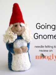 Going Gnome Needle Felting Kit: Review and Coupon Code! - moogly
