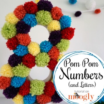 Pom Pom Number Sign - moogly