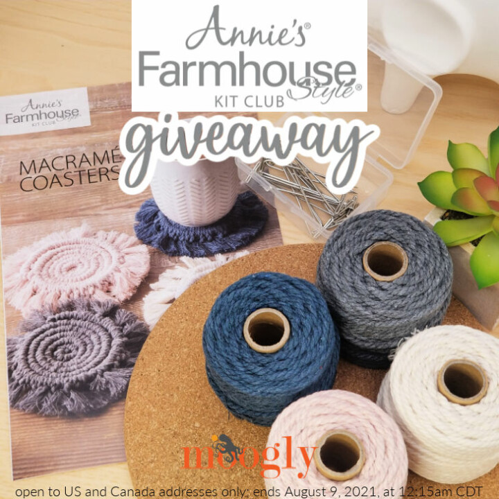 Annie's Farmhouse Style Kit Club - Win a Kit on Moogly!