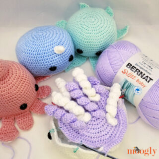 Sea Friends Mobile - Free Crochet Pattern on Moogly