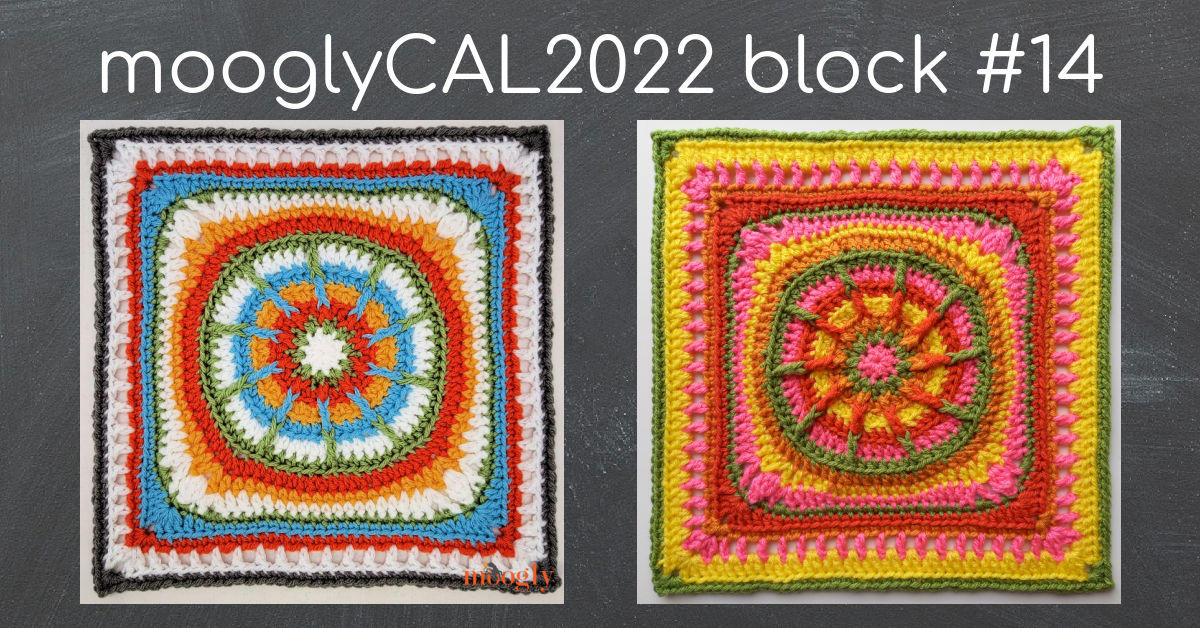 MooglyCAL2022 - Block #14 by Live Your Best Crochet Life