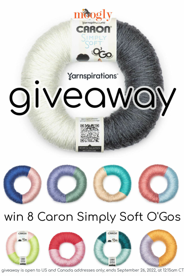 Caron Simply Soft O'Go Giveaway - moogly