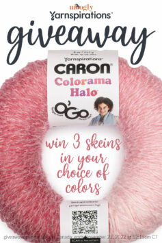 Caron Colorama Halo O'Go Giveaway - Win 3 Skeins on Moogly!