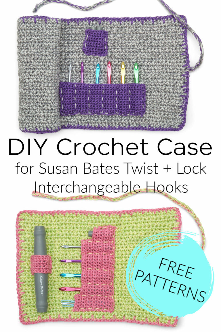 Susan Bates Twist + Lock Interchangeable Crochet Hook Deluxe Set Giveaway