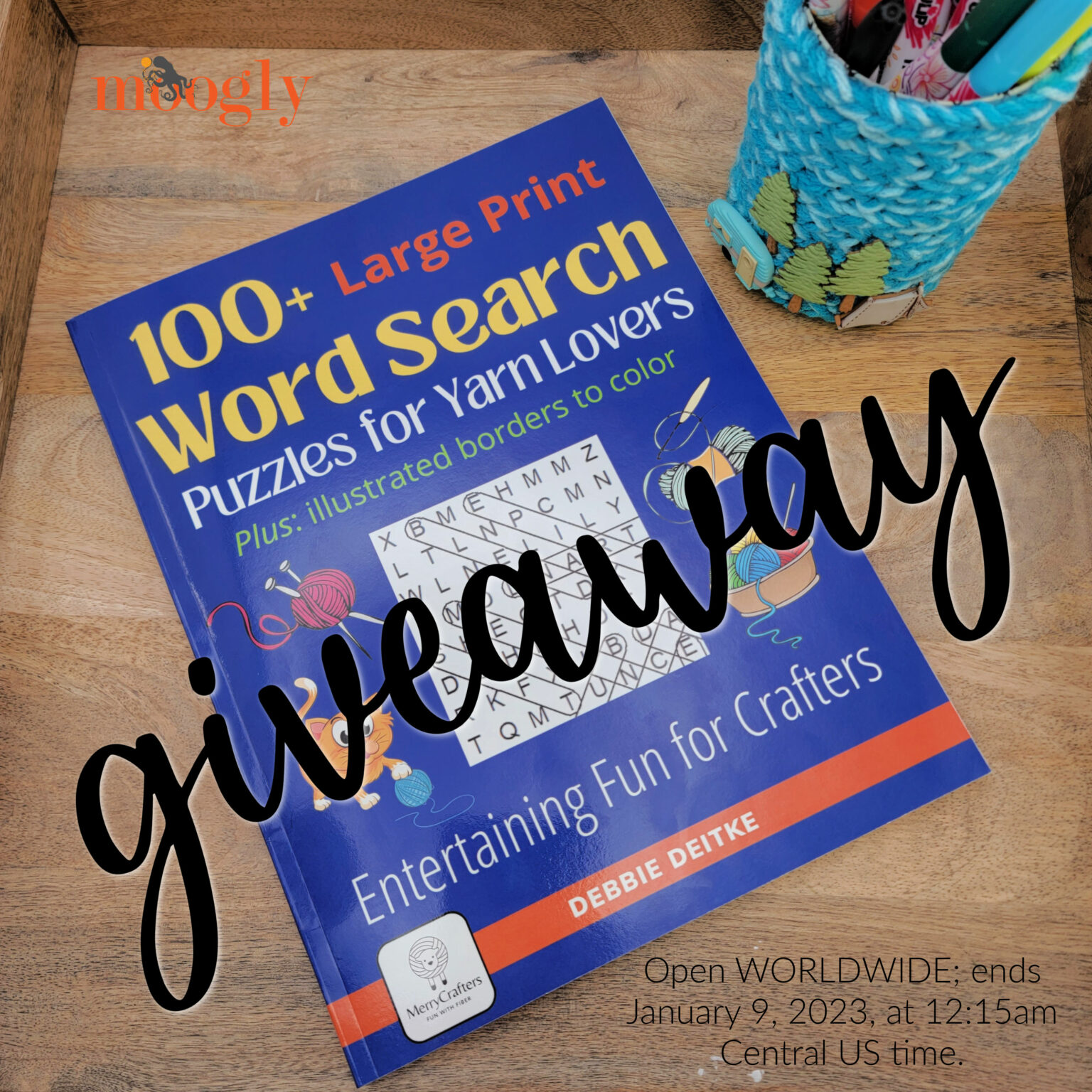 100+ Word Search Puzzles for Yarn Lovers Review and Giveaway