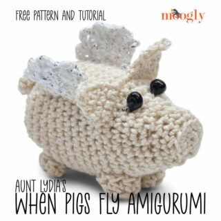When Pigs Fly Amigurumi: Free Pattern and Tutorial on Moogly