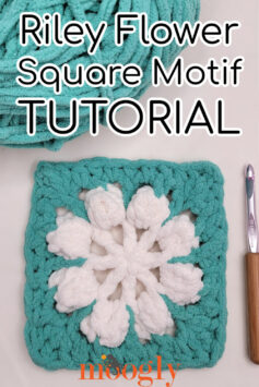 Riley Flower Square Motif Tutorial - Moogly