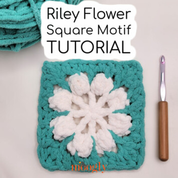Riley Flower Square Motif Tutorial - Moogly