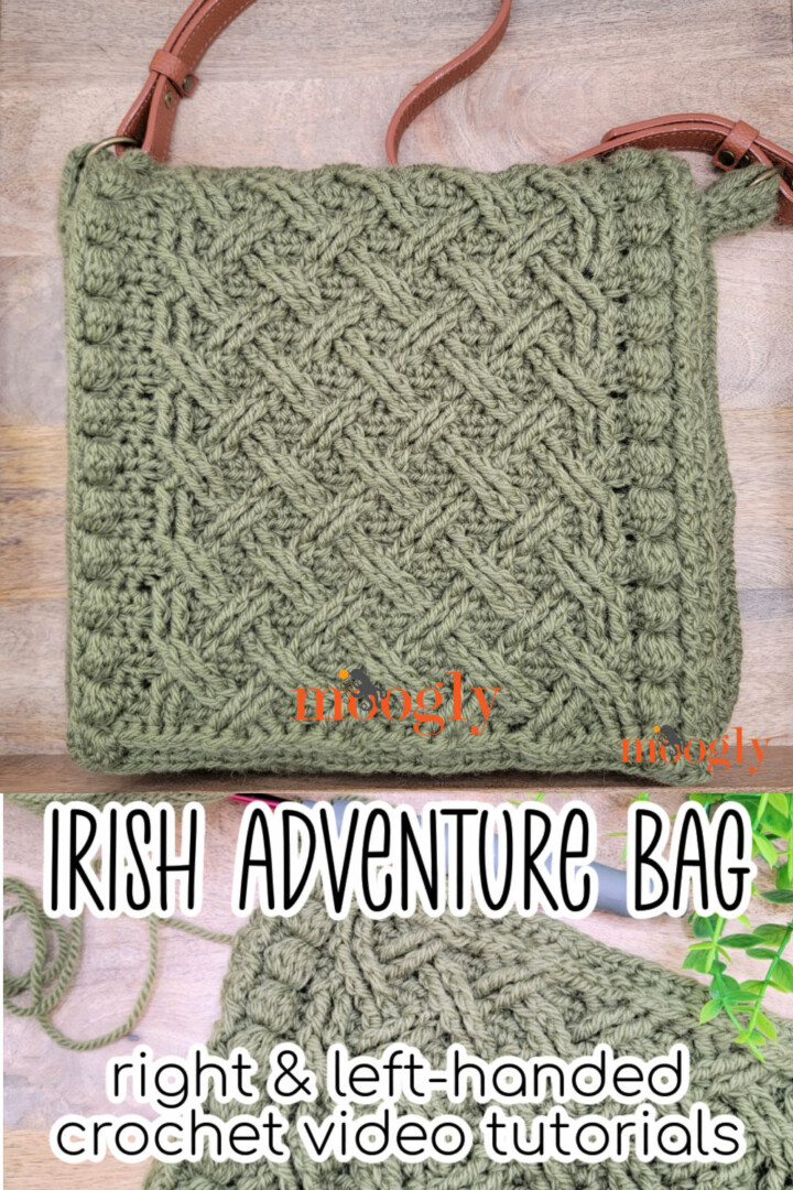 Irish Adventure Bag Tutorial - Right and Left-Handed on Moogly