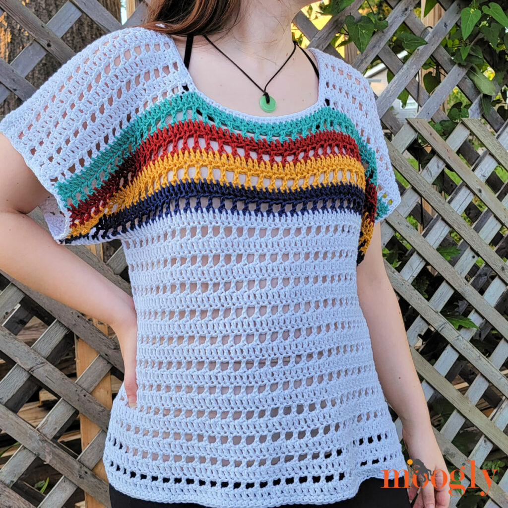 Sunday Funday Top - Free Crochet Pattern on Moogly