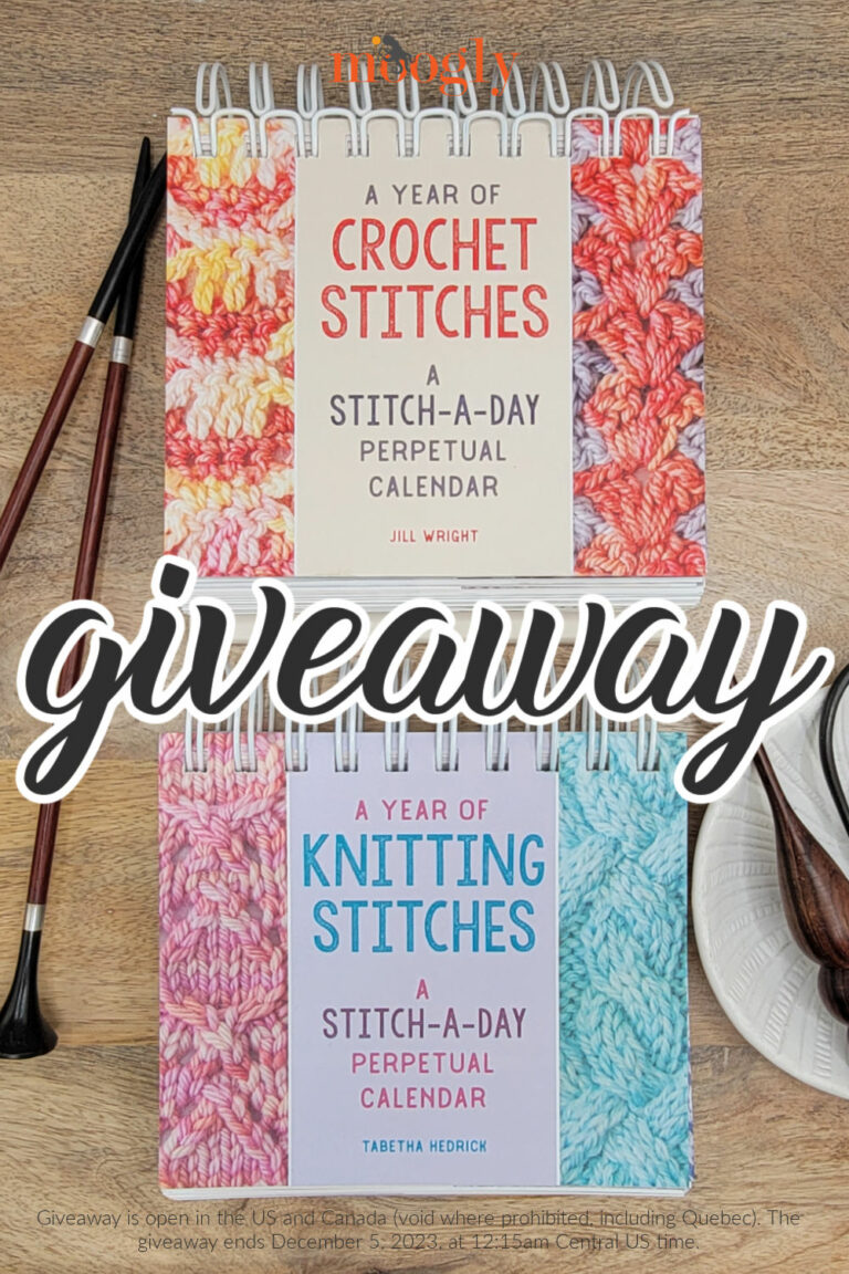 Crochet and Knit Stitch-a-Day Perpetual Calendar Giveaway - moogly