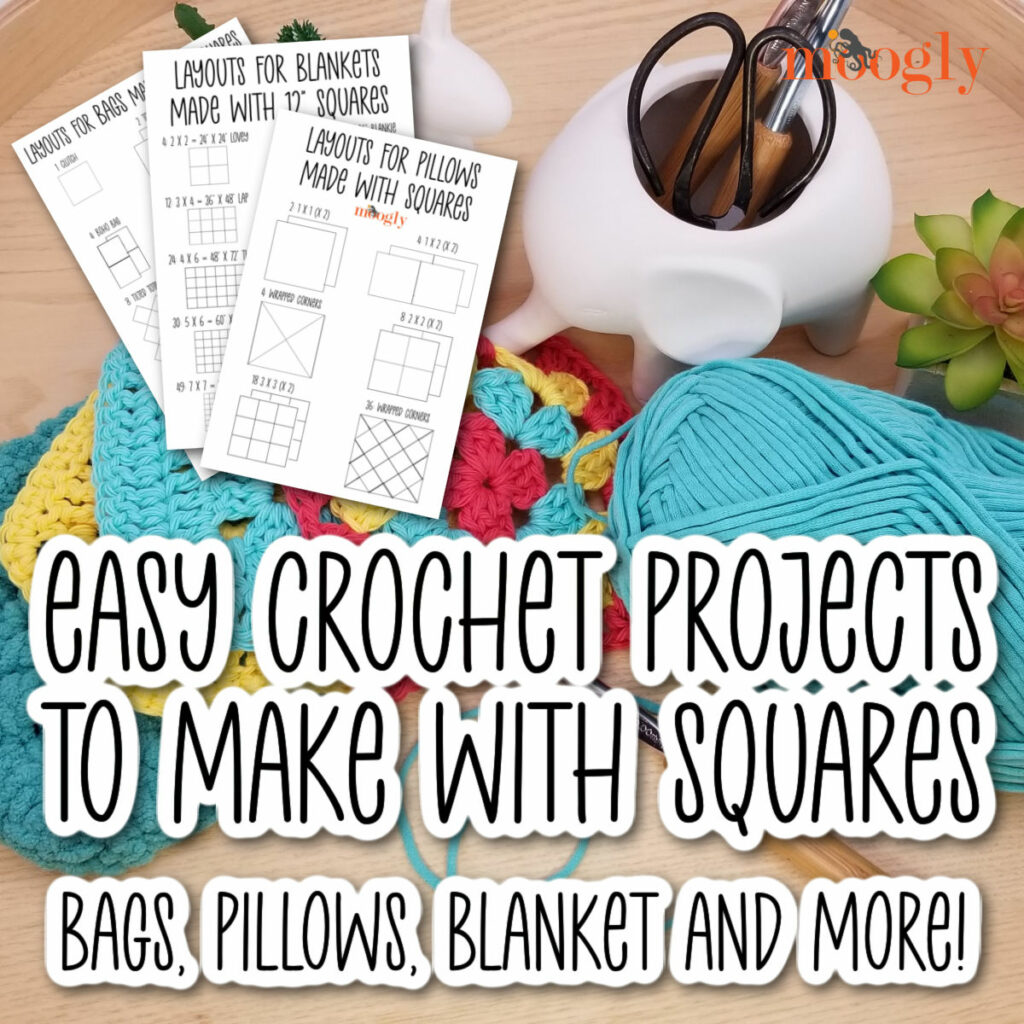 Easy Crochet Projects to Make with Squares - Moogly