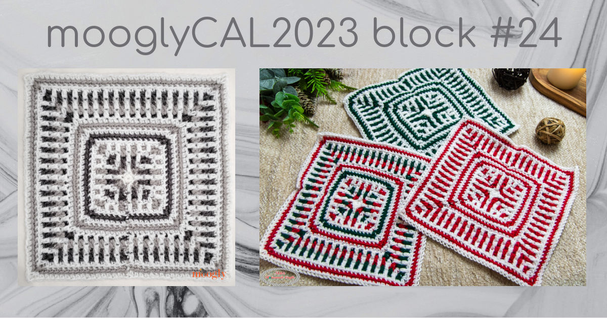 MooglyCAL2023 - Block 24 Courtesy of Nicki's Homemade Crafts