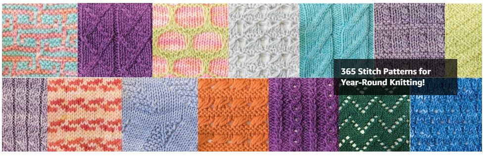Crochet and Knit Stitch-a-Day Perpetual Calendar Giveaway - moogly