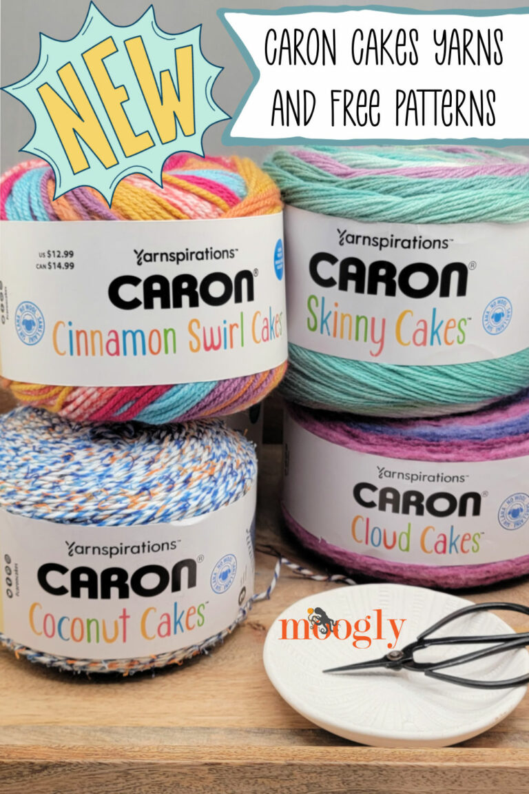 New Caron Cakes - and New Caron Patterns! - moogly