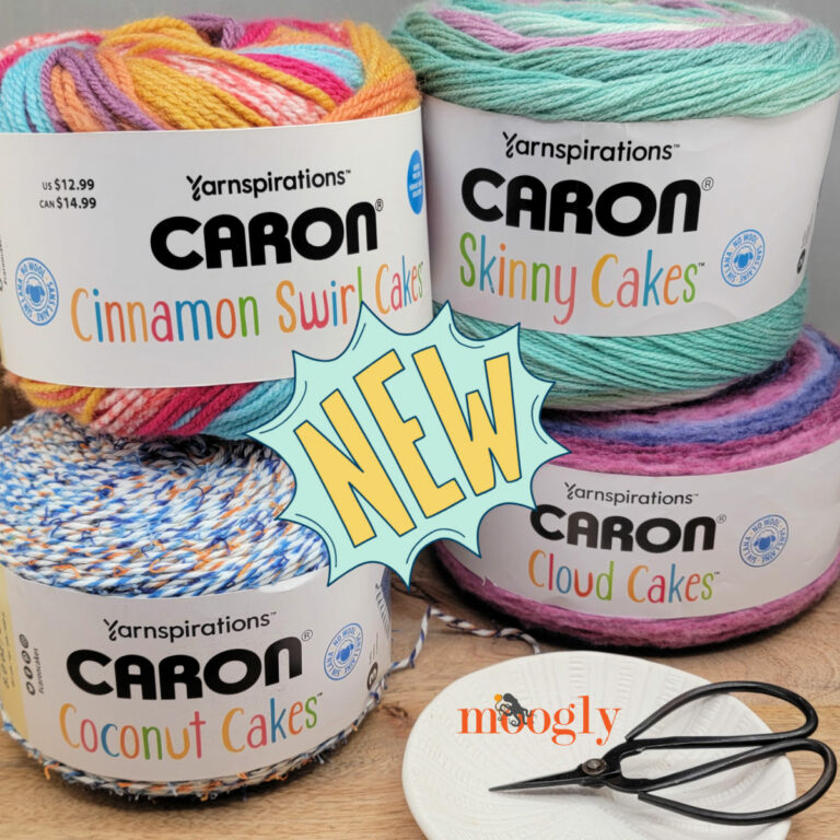 New Caron Cakes - and New Caron Patterns! - moogly