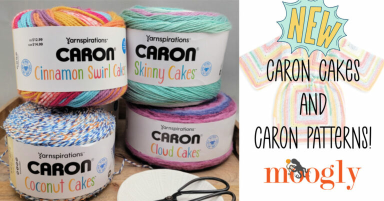 New Caron Cakes - and New Caron Patterns! - moogly