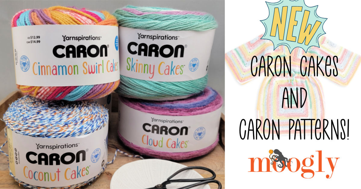 New Caron Cakes - and New Caron Patterns! - moogly