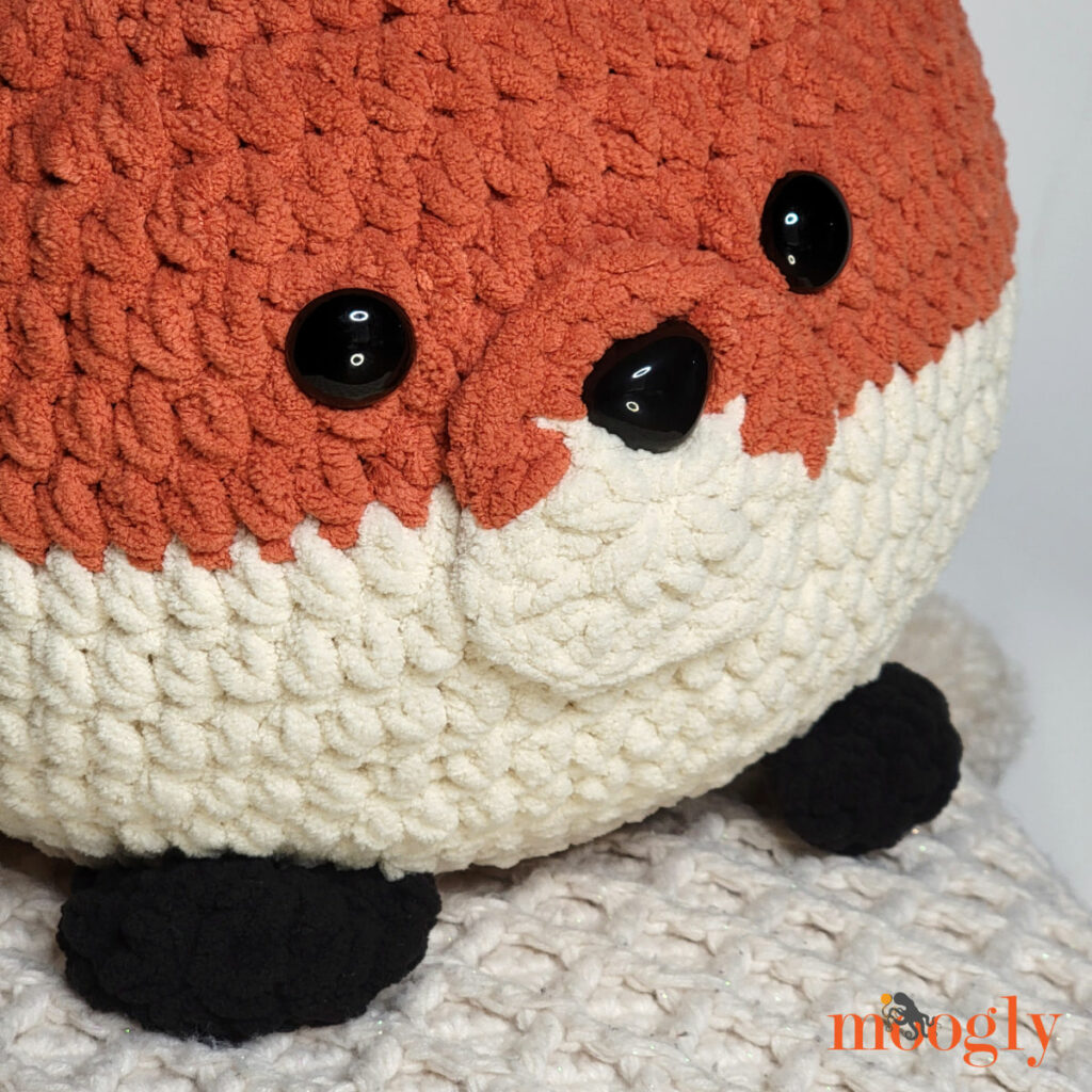 Fox Squish - Free Big Amigurumi Crochet Pattern on Moogly