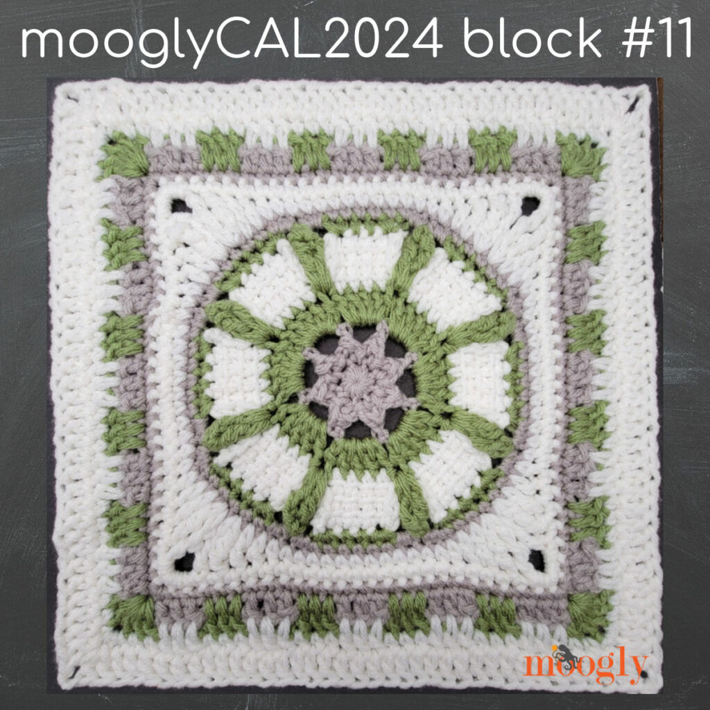 MooglyCAL2024 - Block 11 Courtesy of Make It Crochet