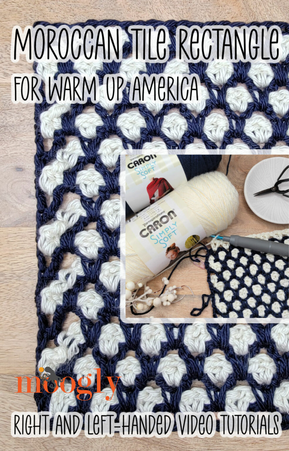 Moroccan Tile Rectangle Tutorial - moogly