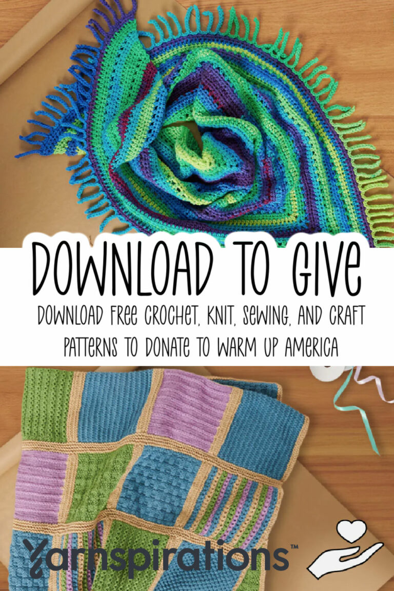 Download To Give: Download Free Patterns for Warm Up America!