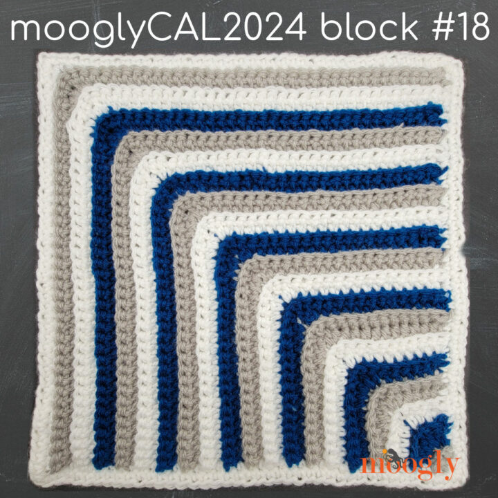 MooglyCAL2024 - Block 18 Courtesy of The Cocky Crocheter
