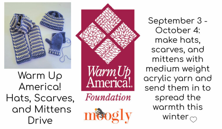 Warm Up America! & Moogly Hats, Scarves, and Mittens Drive 2024! - moogly