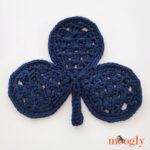 Club Shaped Cloth - Free Crochet Pattern on Moogly