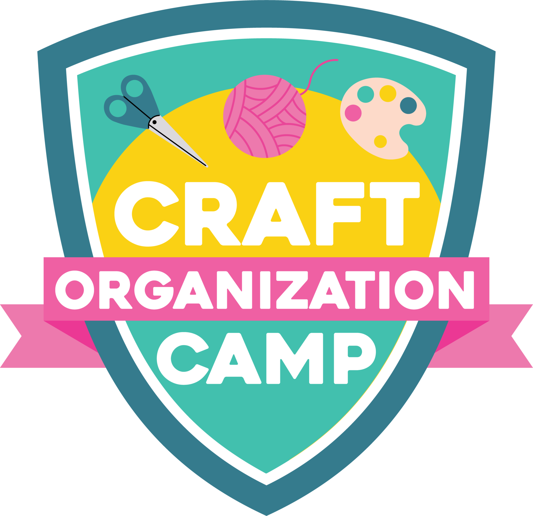 Join Me at Craft Organization Camp! - moogly