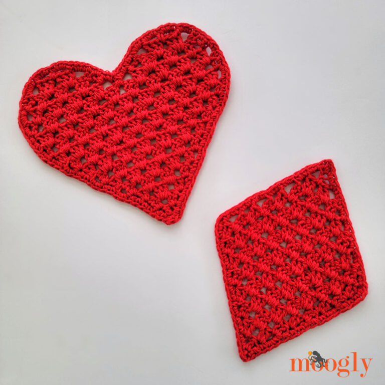 Diamond Shaped Cloth - Free Crochet Pattern on Moogly