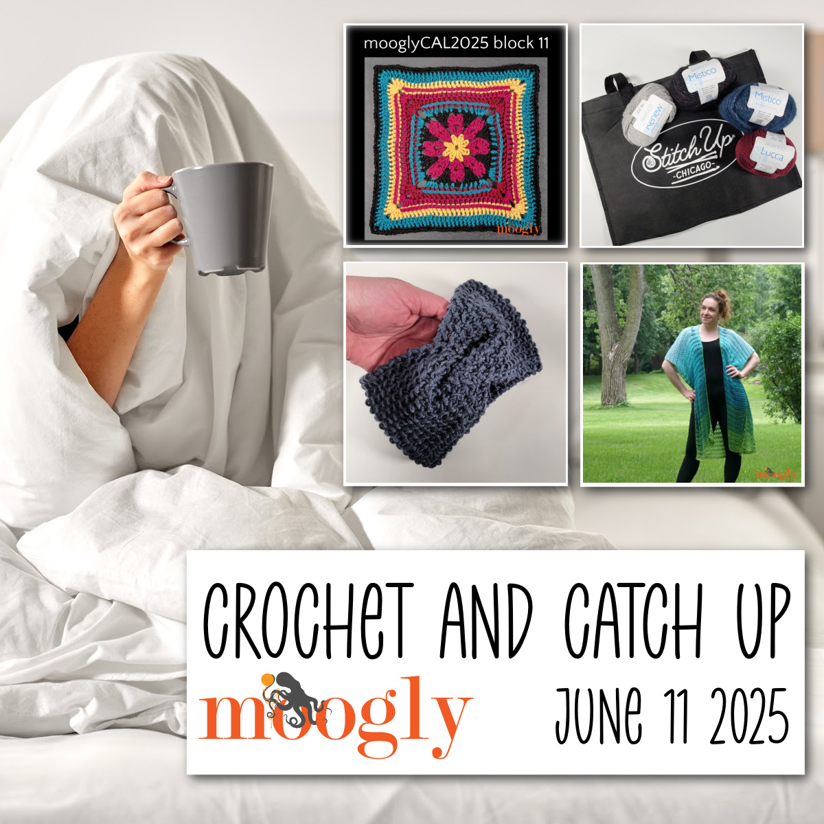 Crochet and Catch Up with Moogly - June 11, 2025