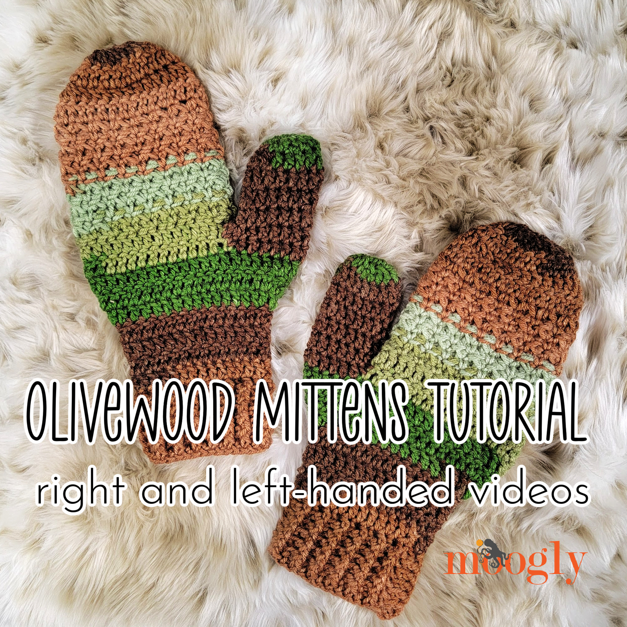 Olivewood Mittens Tutorial - Right and Left-Handed Videos