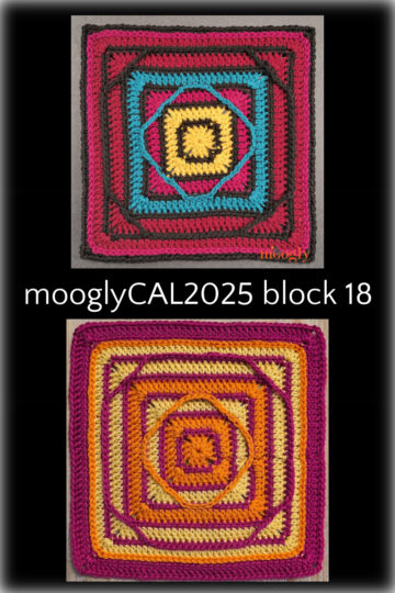 MooglyCAL2025 Block 18 Courtesy of Blankets With Heart