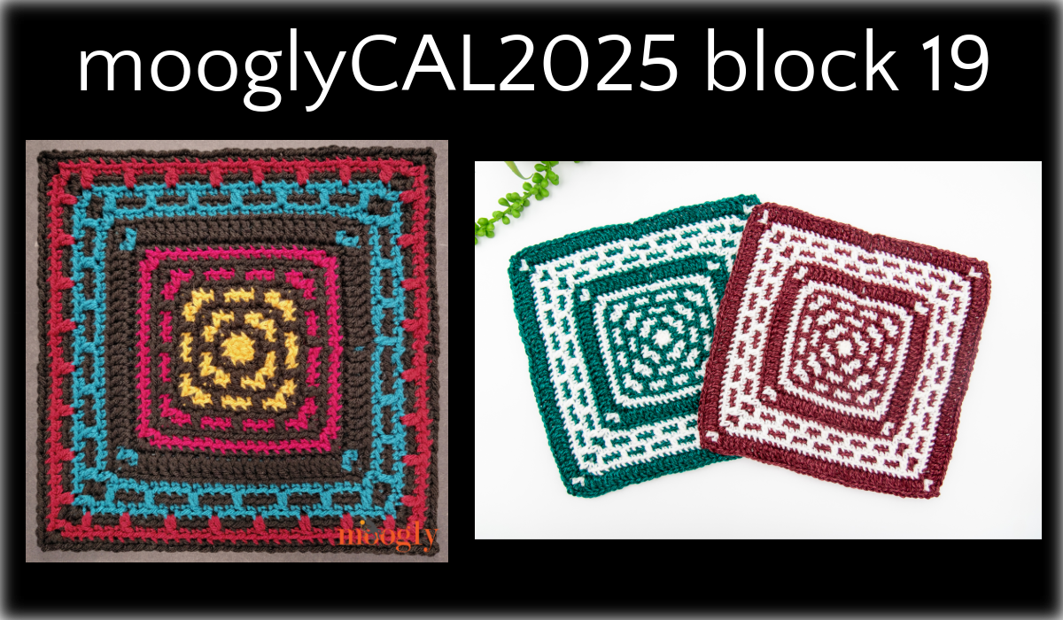 MooglyCAL2025 Block 19 Courtesy of Nicki's Homemade Crafts