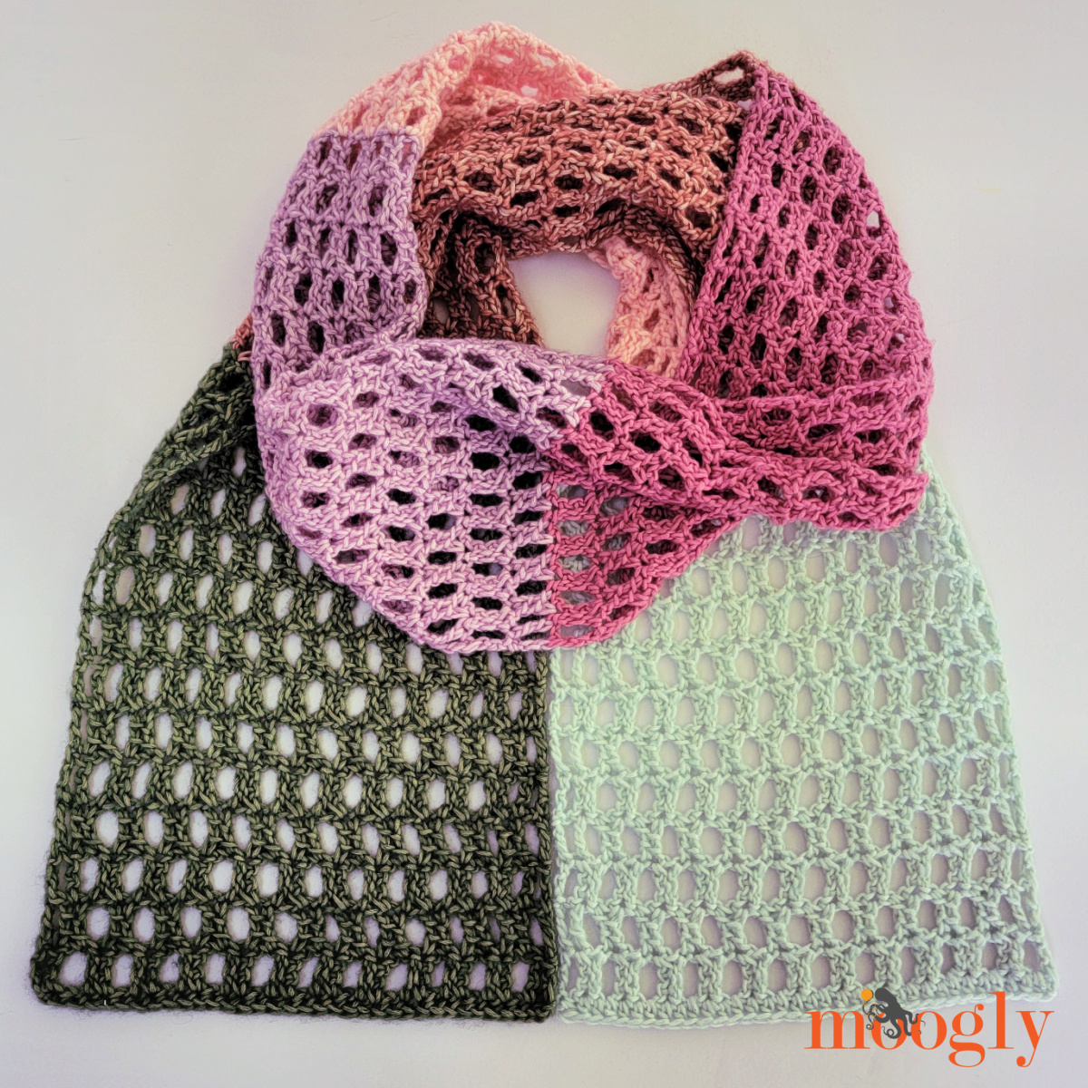 Edinburgh Evenings Scarf - Free Crochet Pattern on Moogly