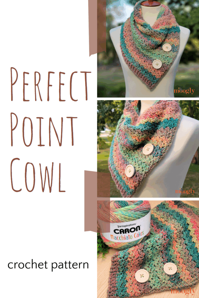 Perfect Point Cowl Crochet Pattern - Moogly