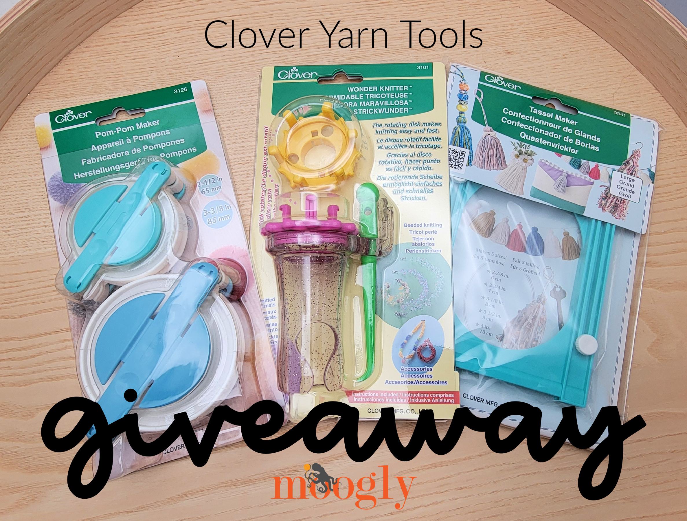 Clover Yarn Tool Set Giveaway - moogly